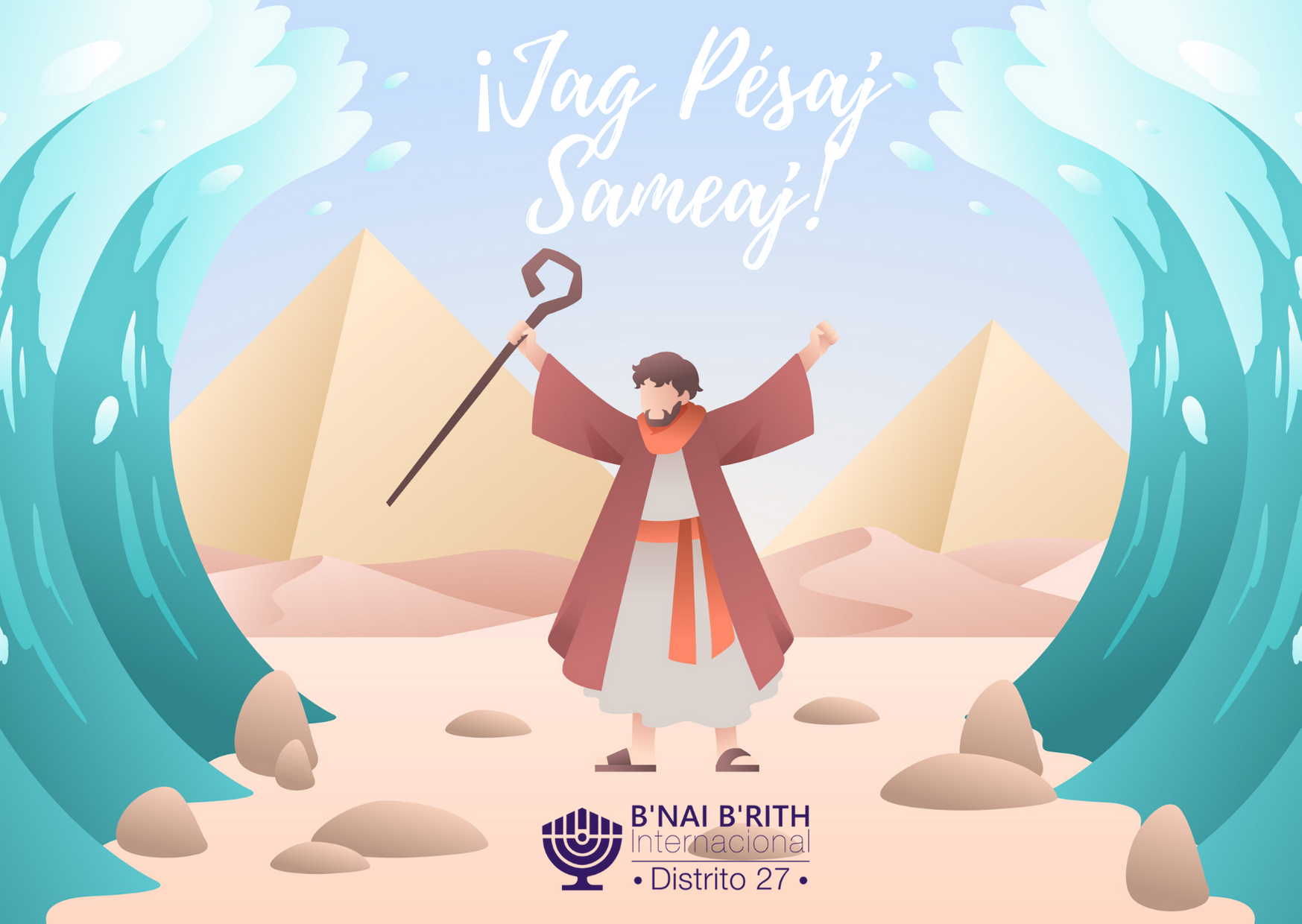 ¡Jag Pésaj Sameaj! Un saludo del QH Jaime Fuchs – B'nai B'rith Chile